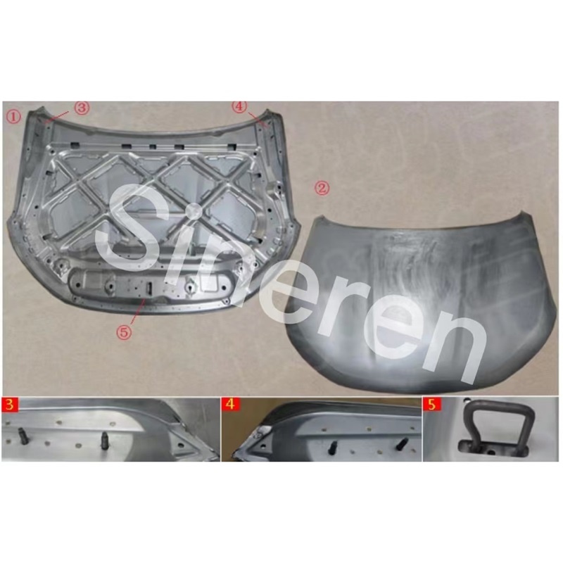 Hood sheet metal assembly 8402120XST01A